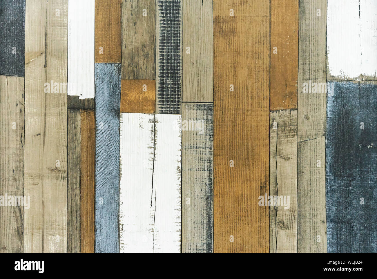 Texture of old boards with paint. Colored boards Stock Photo - Alamy