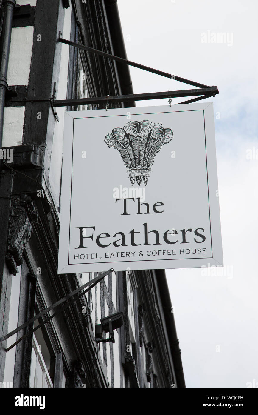 The feathers ledbury hi-res stock photography and images - Alamy