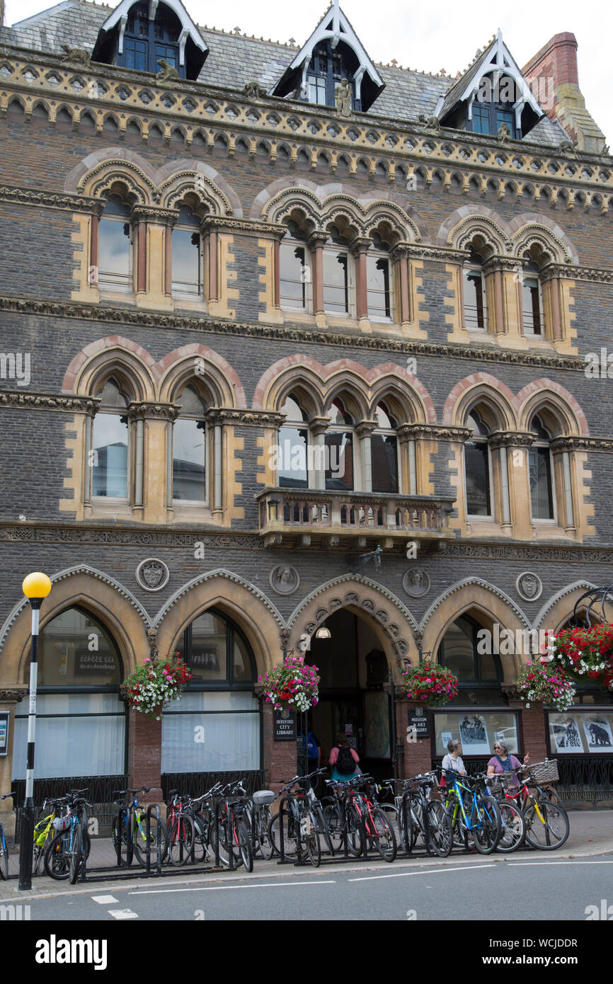 City Library, Art Gallery and Museum, Hereford; England; UK Stock Photo ...