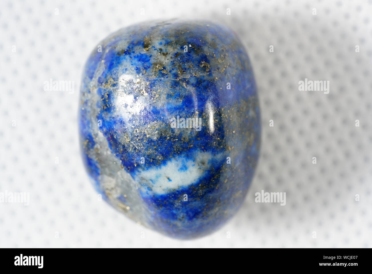 Lapis lazuli played a major role in Western art as a pigment for bright ...