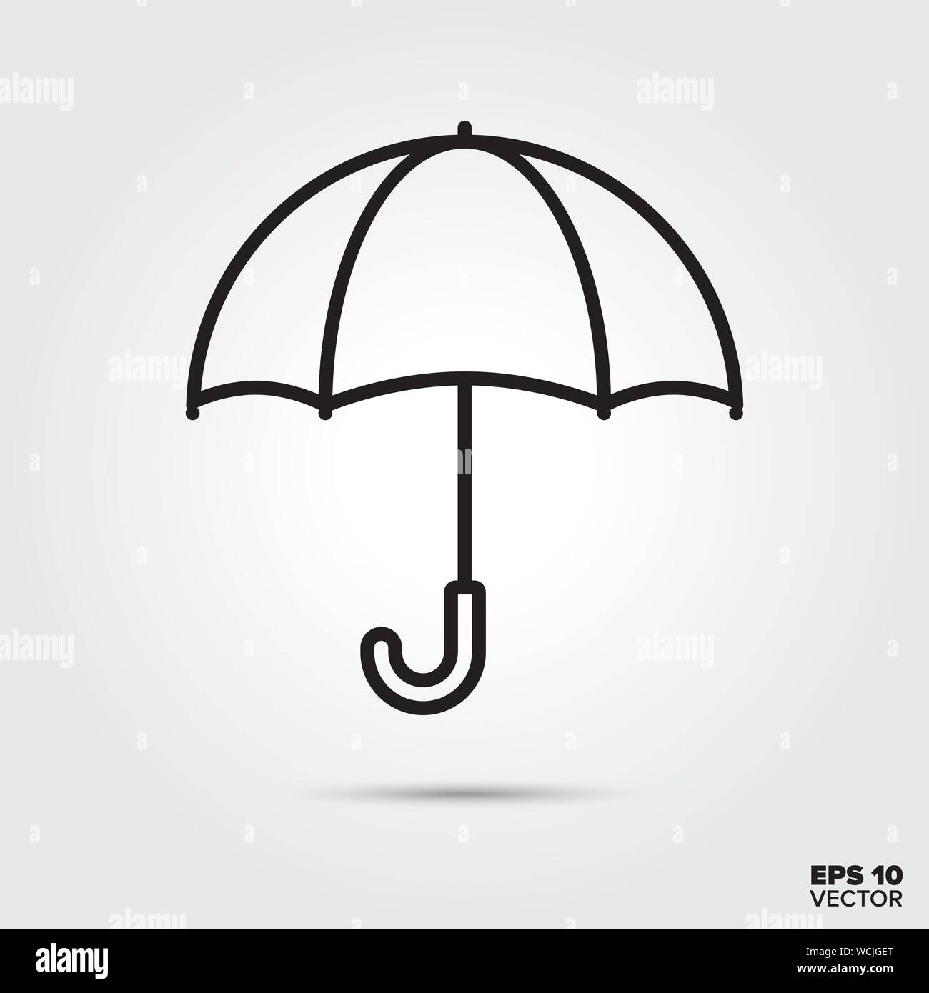 Umbrella accessory Stock Vector Images - Alamy