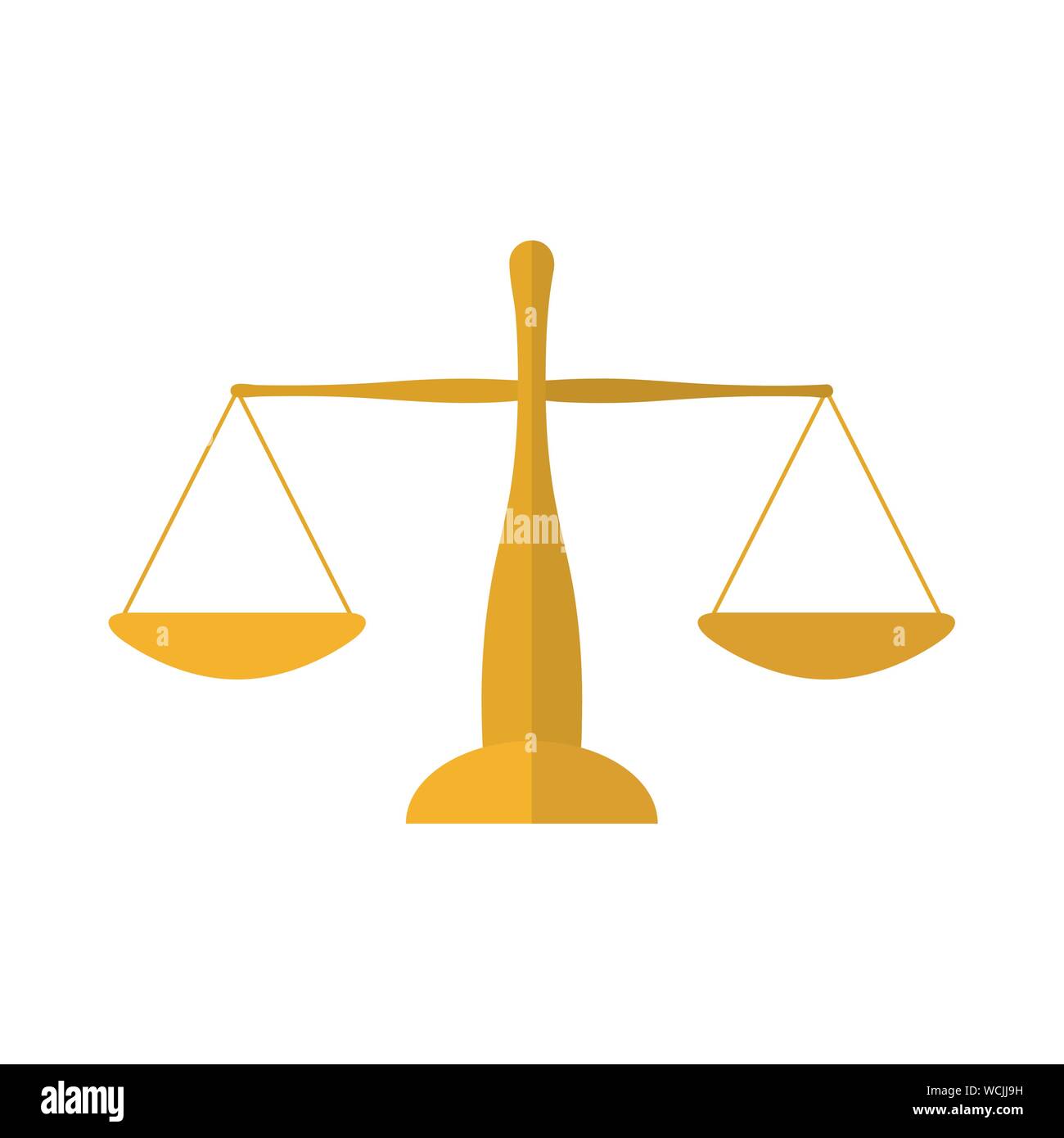 Isolated law scale vector design Stock Vector Image & Art - Alamy