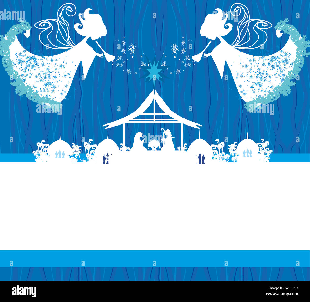 Christmas religious nativity scene Stock Photo - Alamy