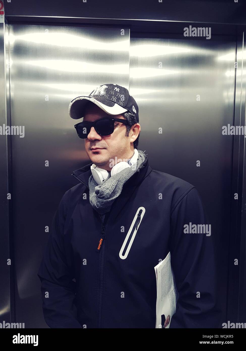 Standing front elevator hi-res stock photography and images - Alamy