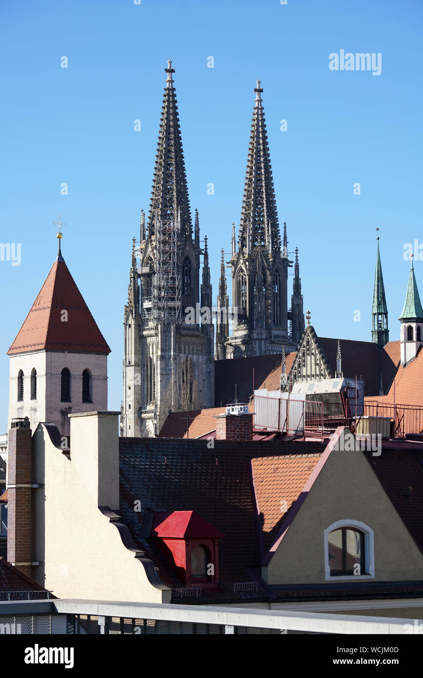 Medieval detail in regensburg hi-res stock photography and images - Alamy