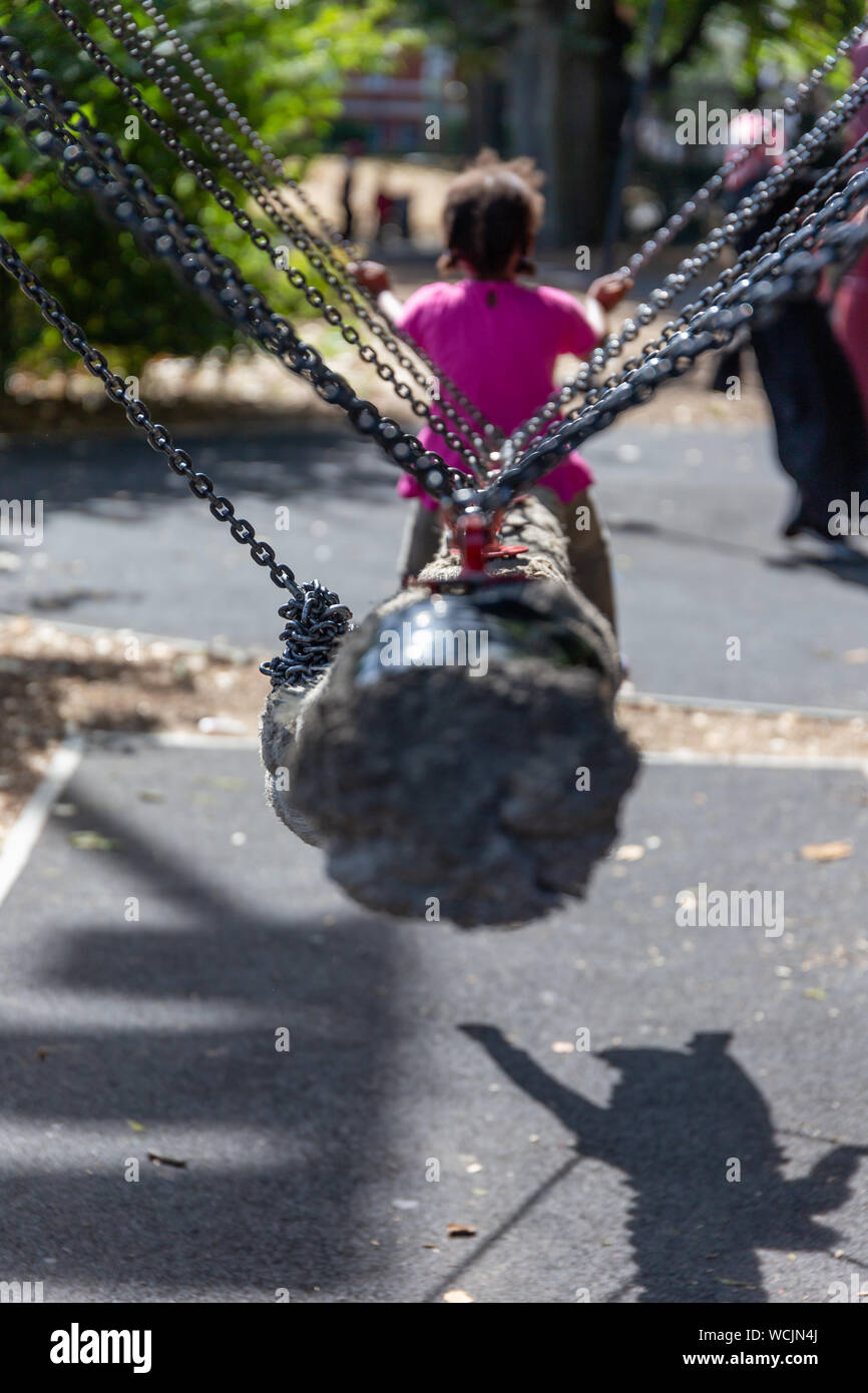 Adventure playground battersea park hi-res stock photography and images ...