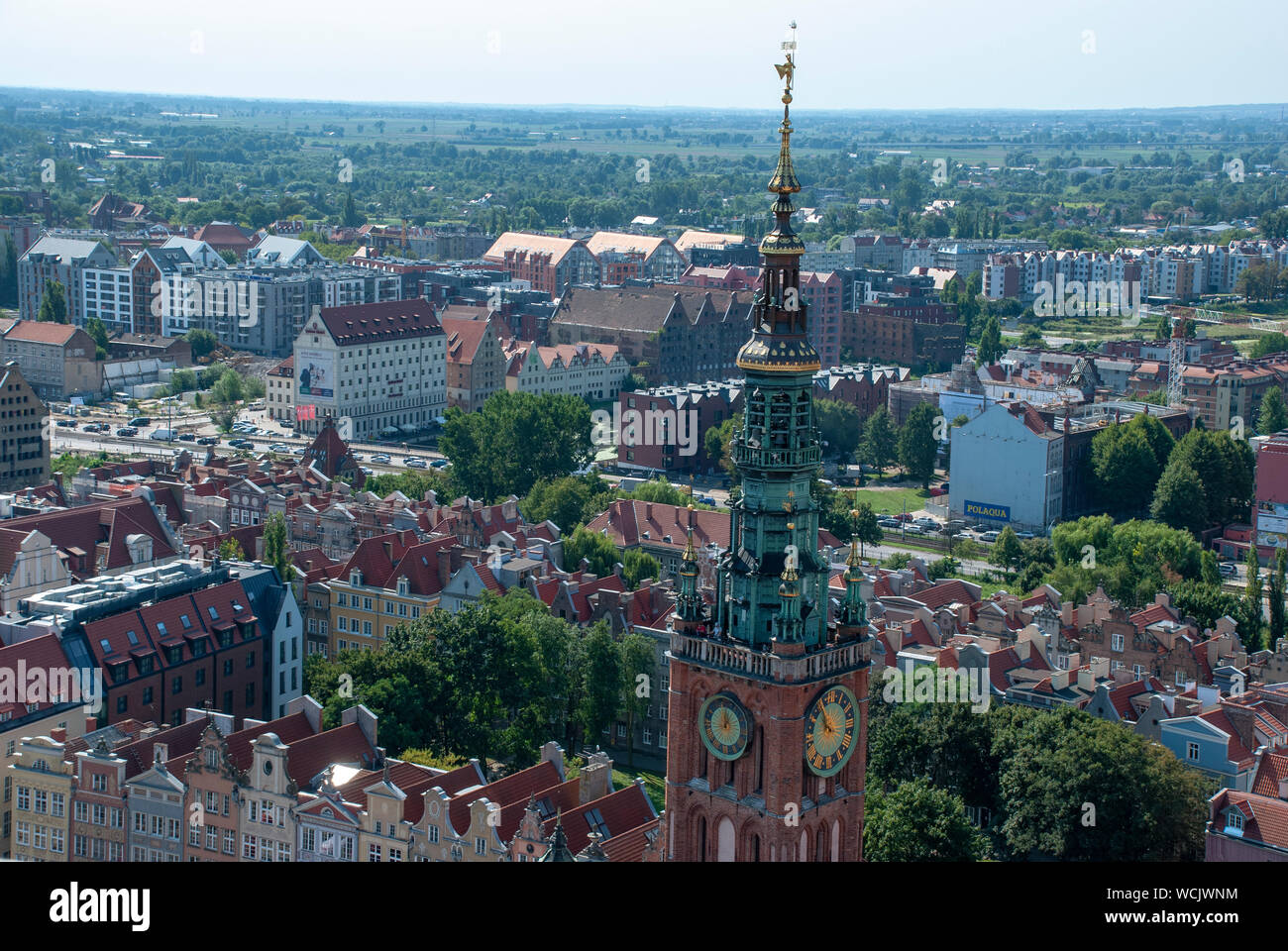 Aerial view gdansk in poland hi-res stock photography and images - Alamy