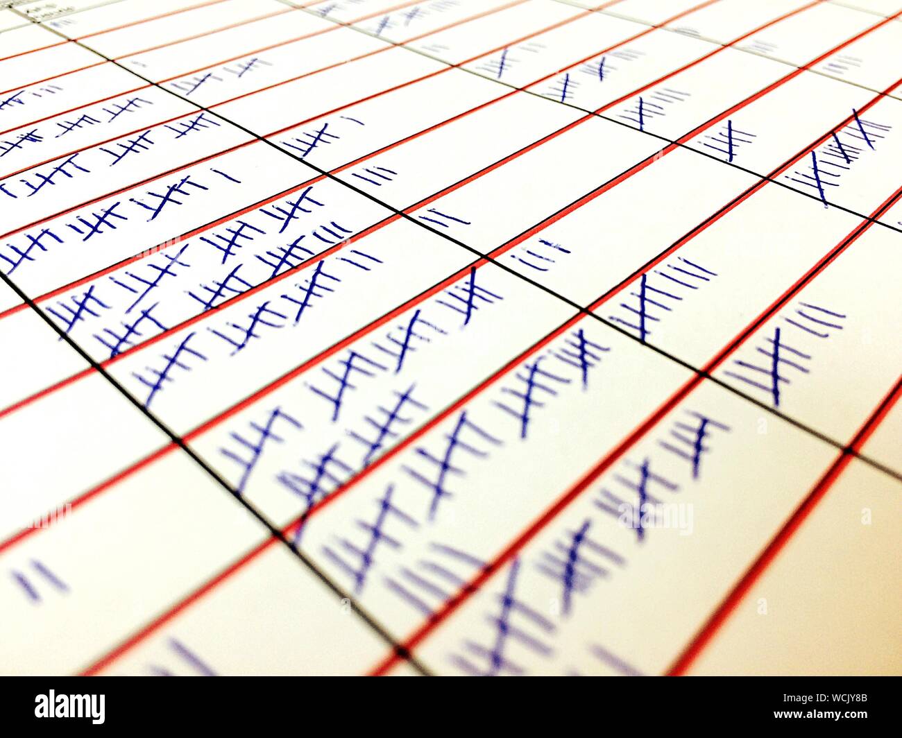 Tally hi-res stock photography and images - Alamy