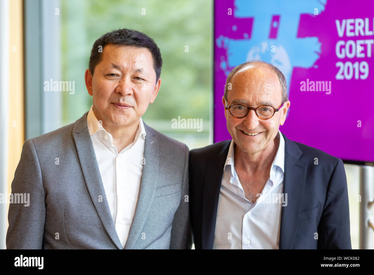 The three medal winners with their medals hi-res stock photography and ...