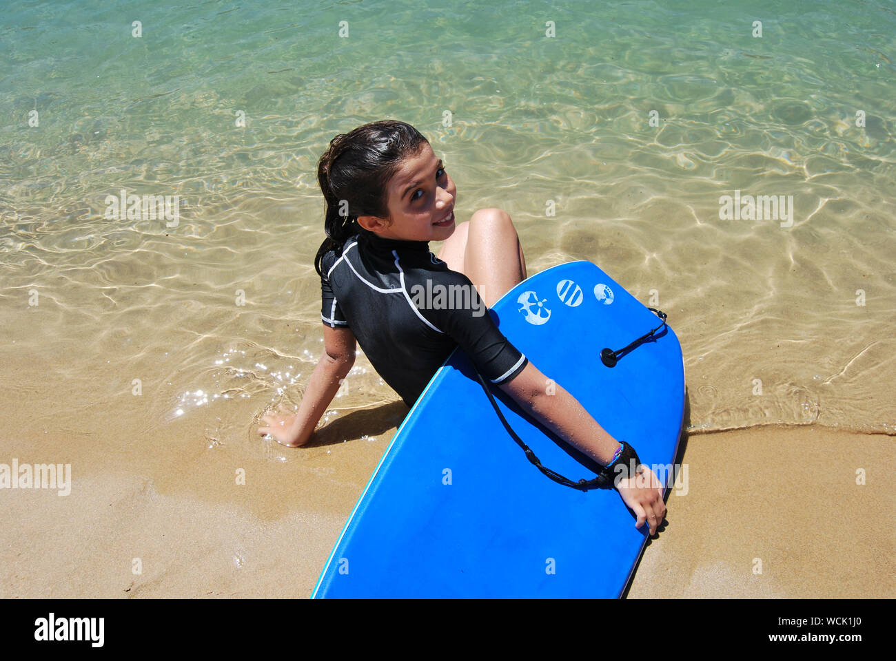 Girl surfboard hi-res stock photography and images - Alamy
