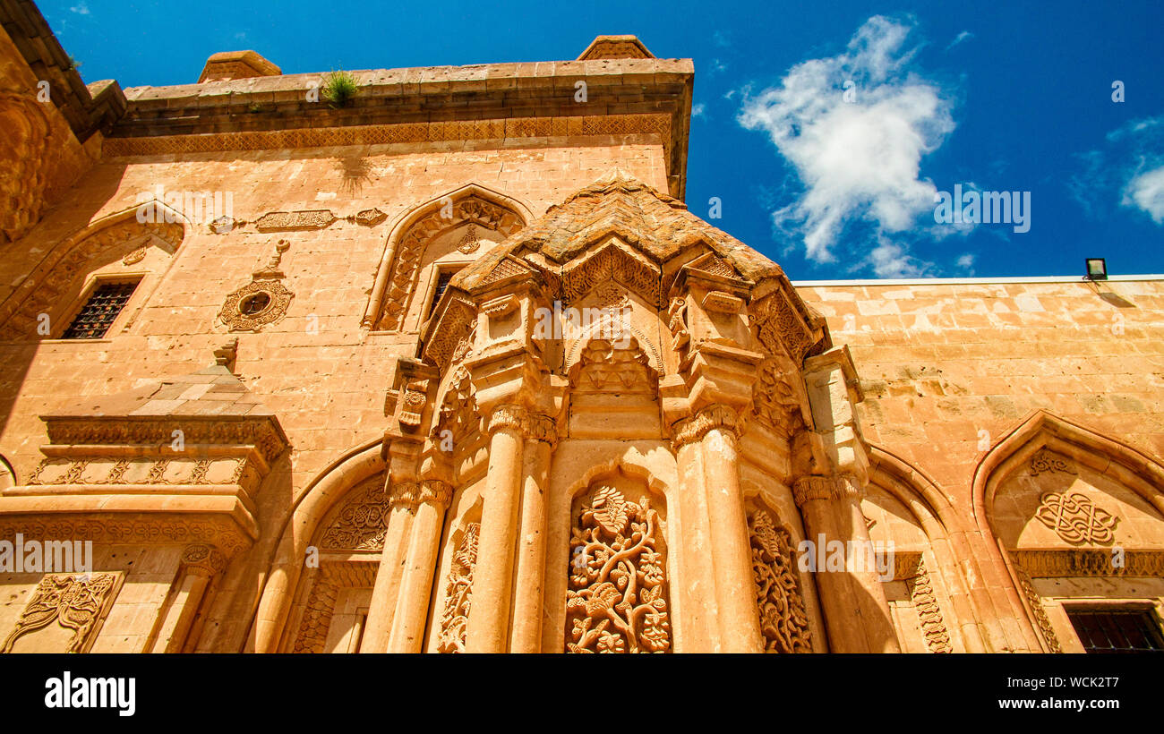 Ishak Pasha Palace, interiors, decorations and bas-reliefs, carved ...