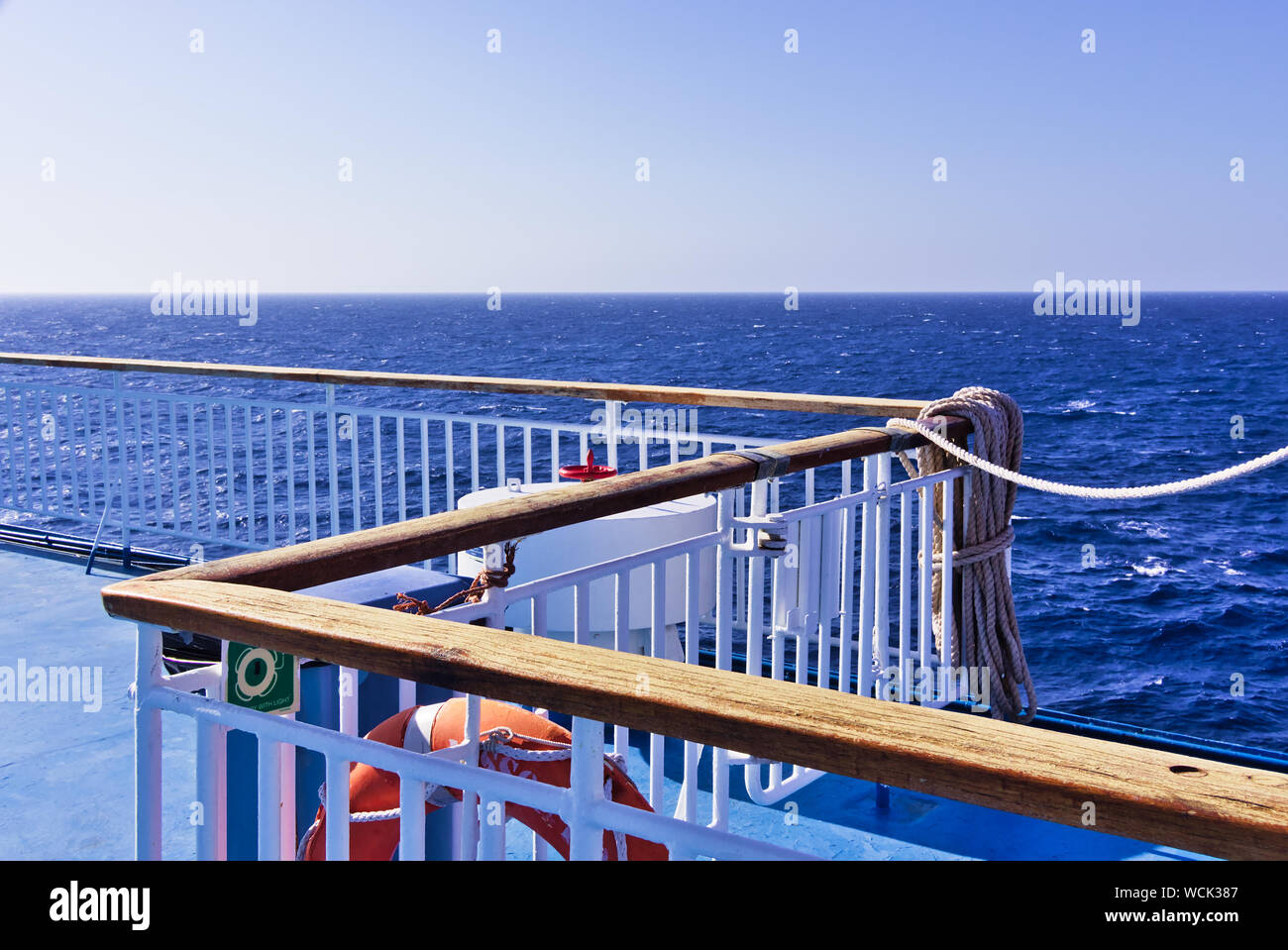 Safety railing cruise ship hi-res stock photography and images - Alamy