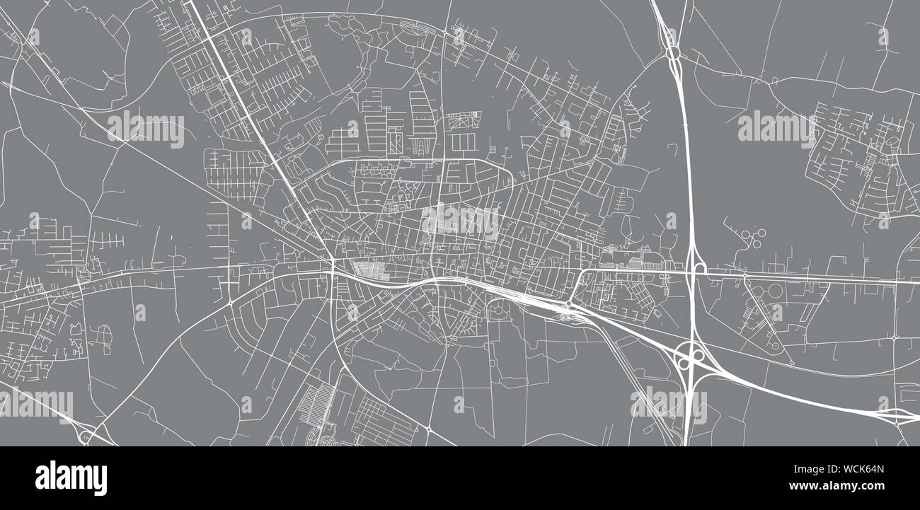 Map of herning hi-res stock photography and images - Alamy