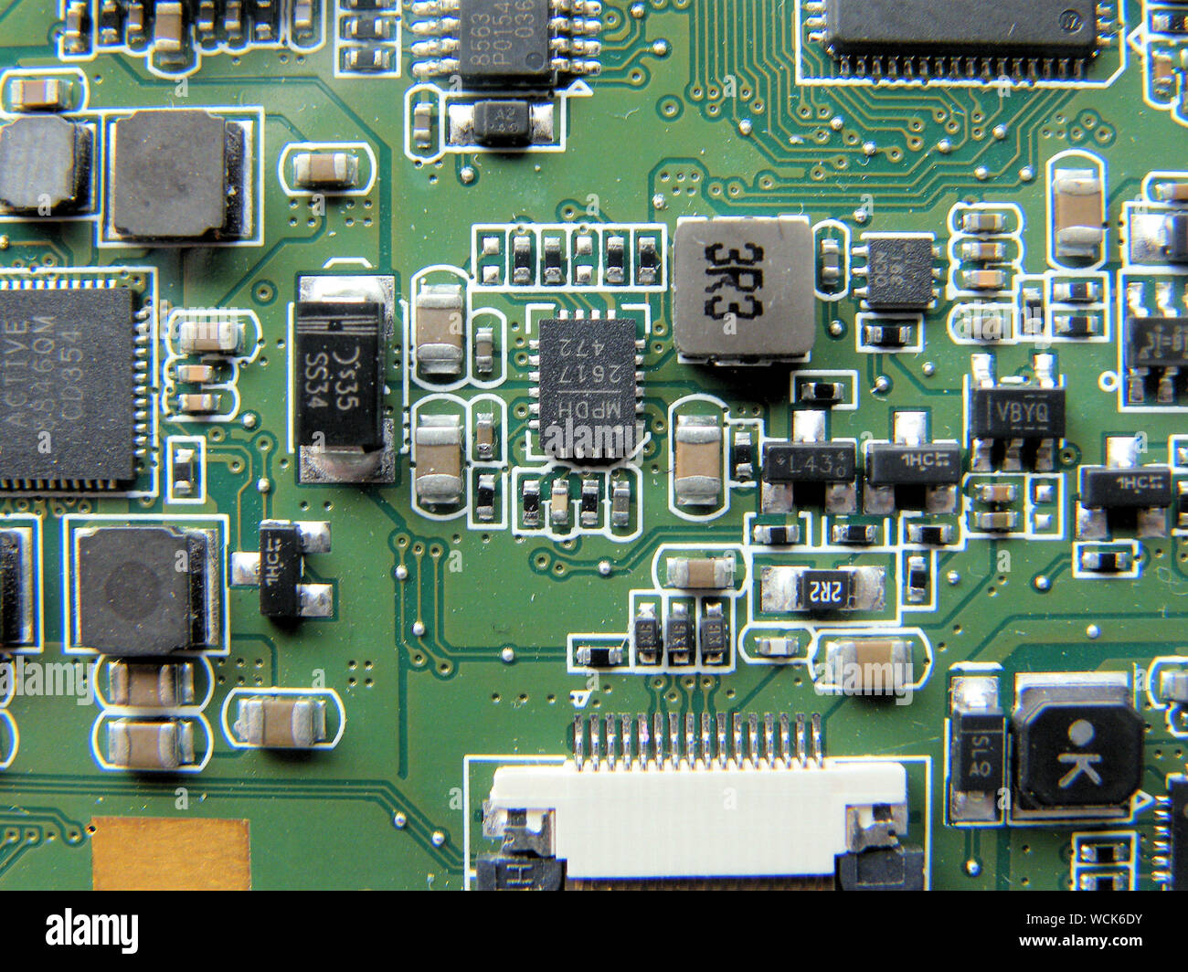 Motherboard Pattern High Resolution Stock Photography and Images - Alamy