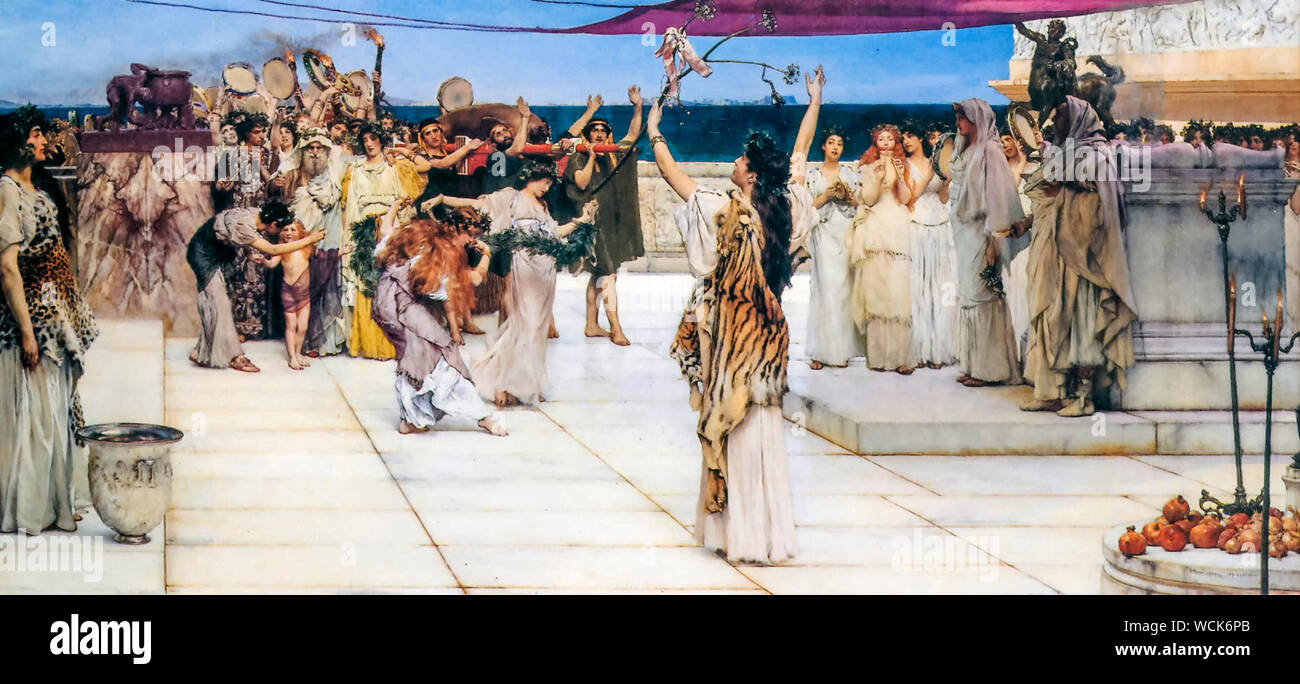 Bacchus paintings hi-res stock photography and images - Alamy