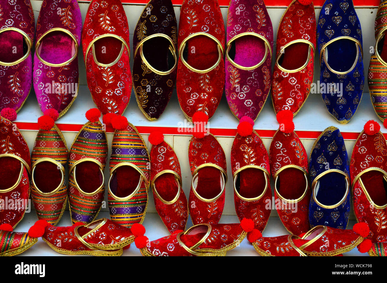 Footwear market india indian hi-res stock photography and images - Alamy