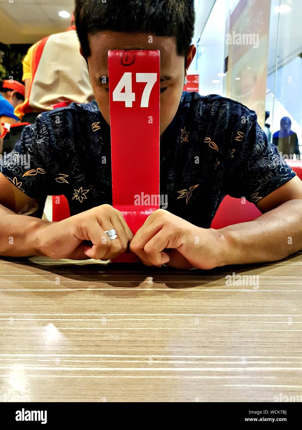 Waiting for the order hi-res stock photography and images - Alamy