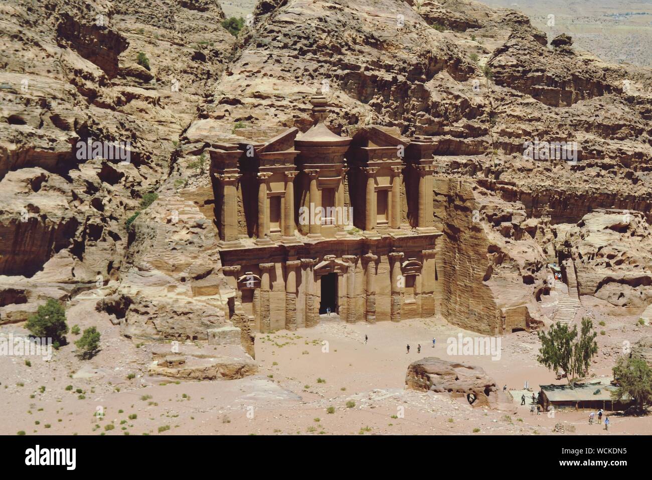 Monastery al deir hi-res stock photography and images - Alamy