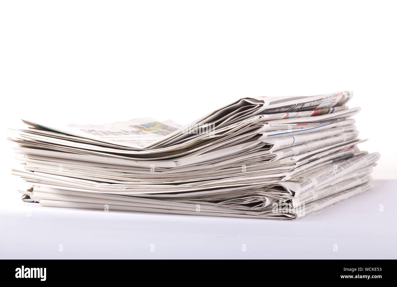 Stack Of Newspaper High Resolution Stock Photography and Images - Alamy
