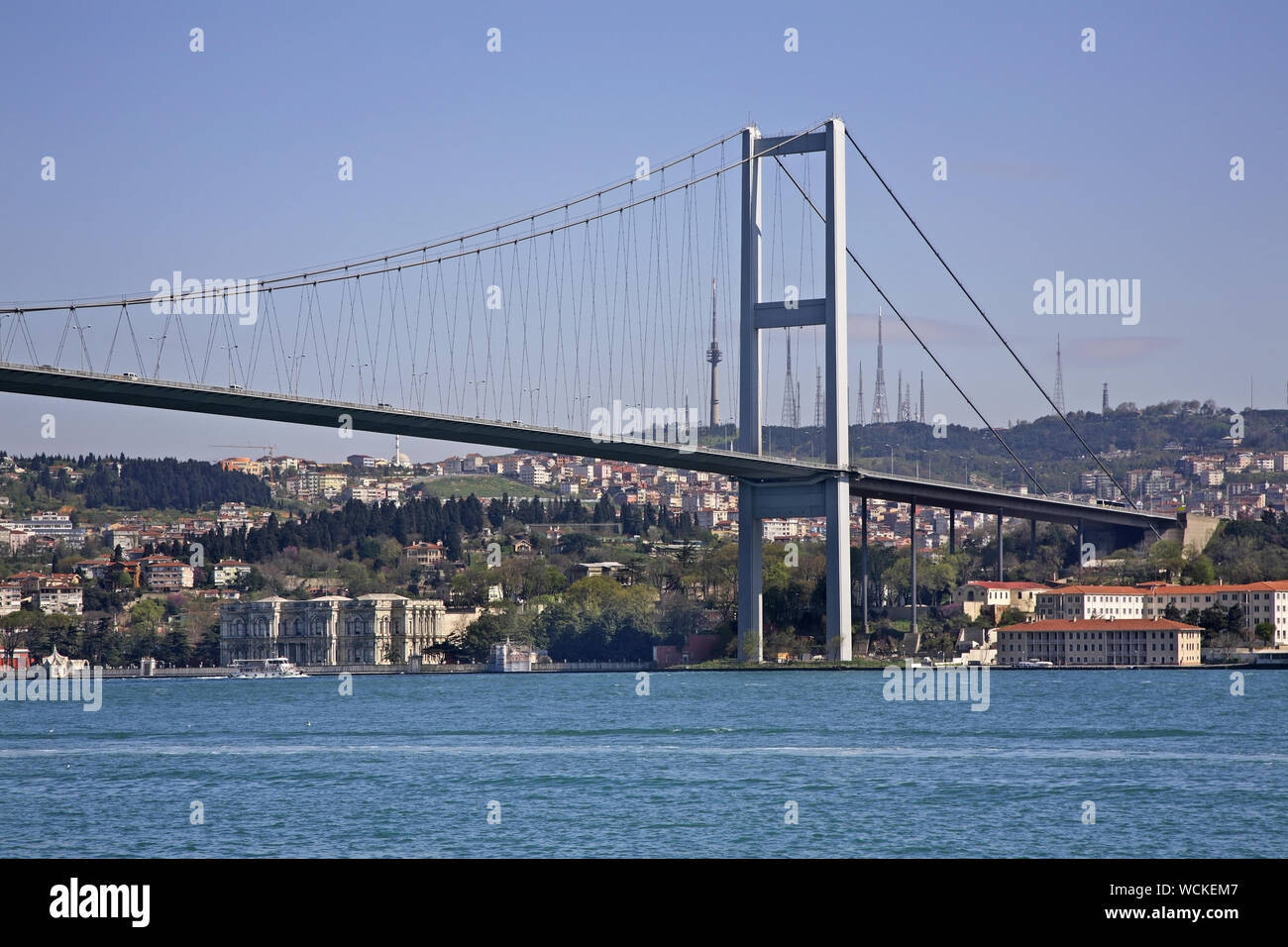 First Bosphorus Bridge in Istanbul. Turkey Stock Photo - Alamy