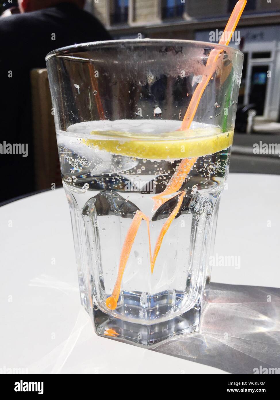 Perrier lemon hi-res stock photography and images - Alamy