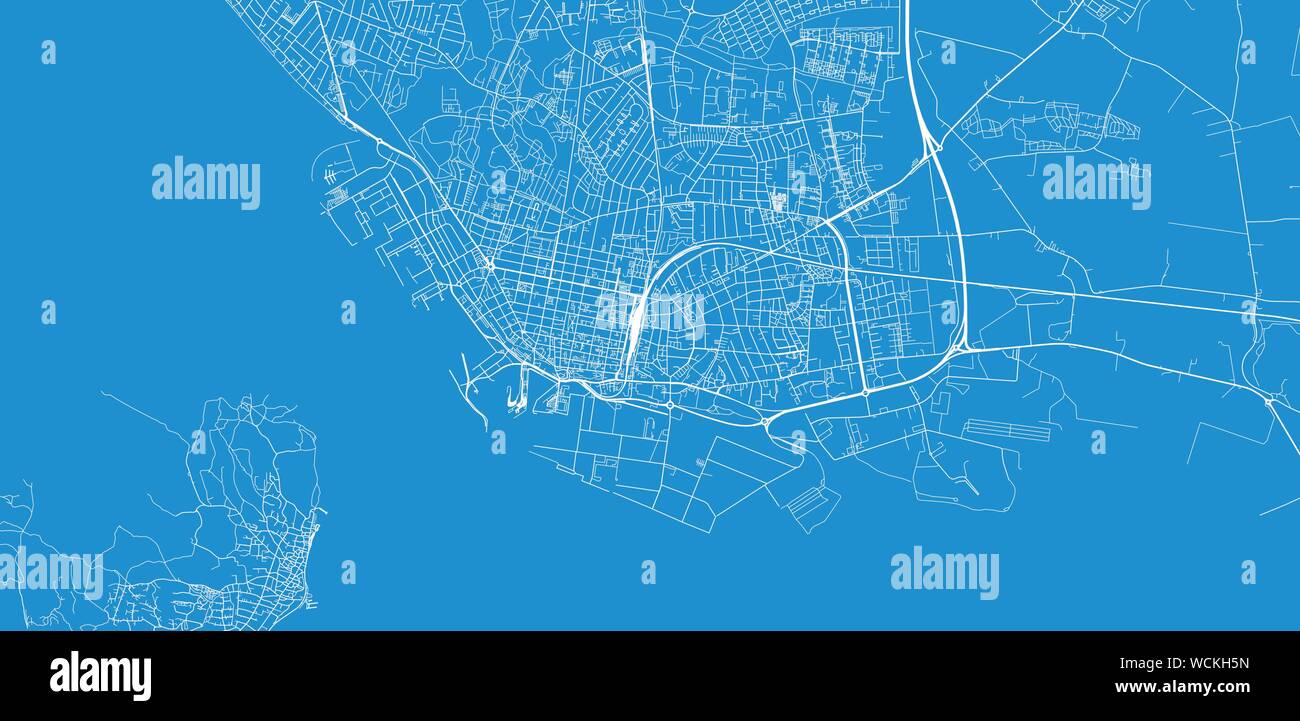 Map of esbjerg hi-res stock photography and images - Alamy