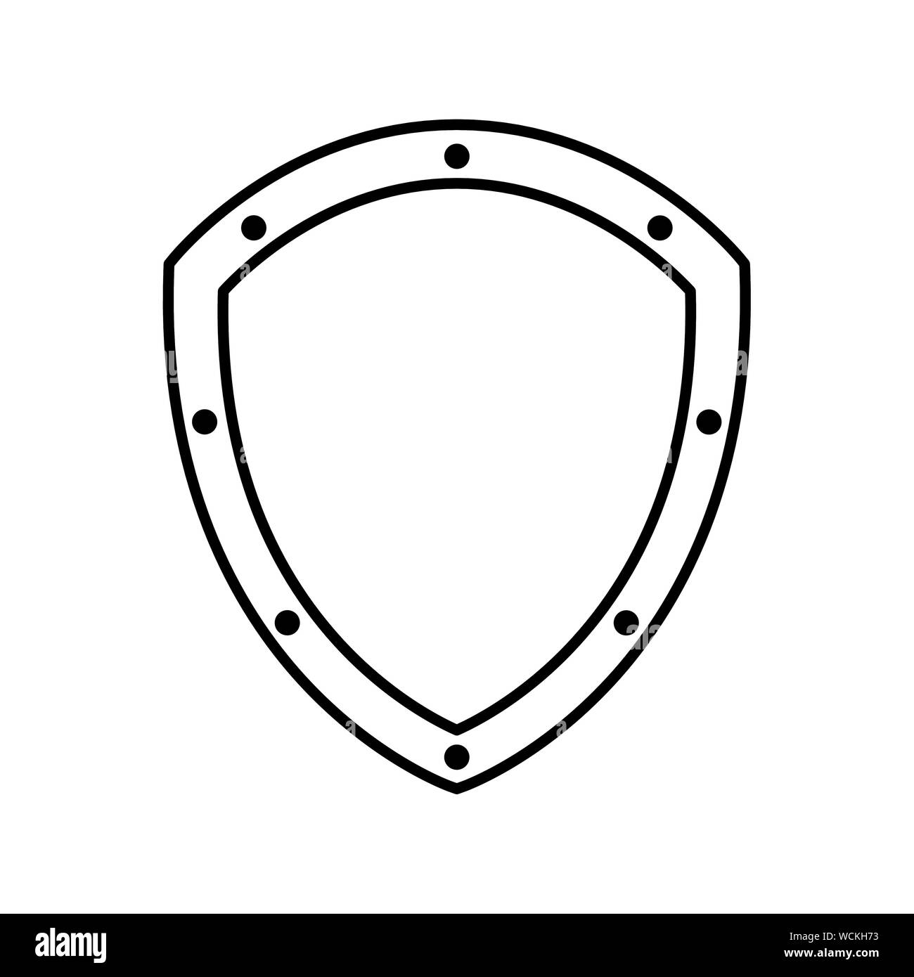 Isolated shield design Stock Vector Image & Art - Alamy