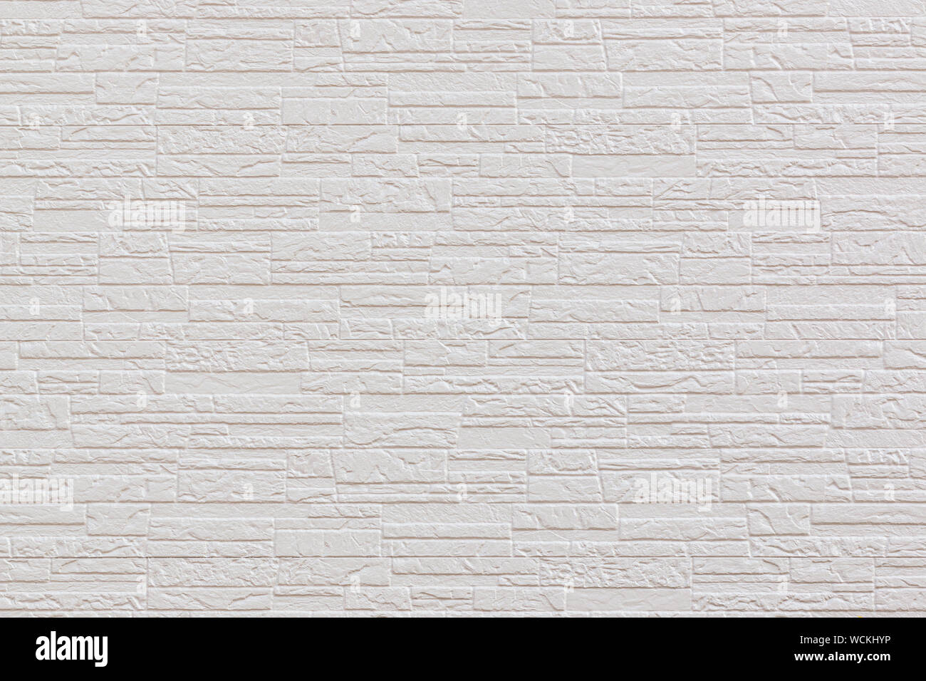 White concrete brick wall pattern texture for background Stock Photo ...