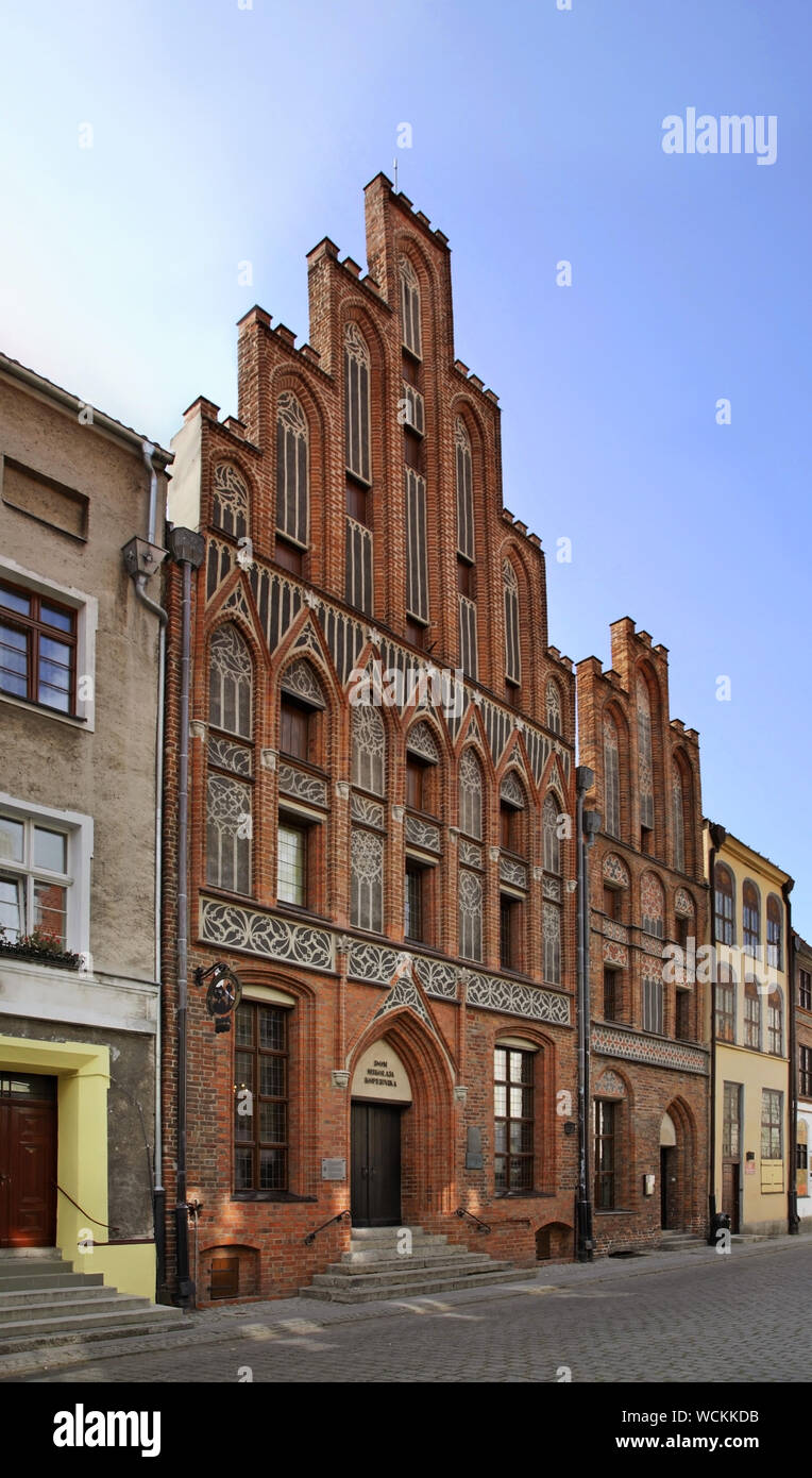 House of Nicolaus Copernicus in Torun. Poland Stock Photo - Alamy