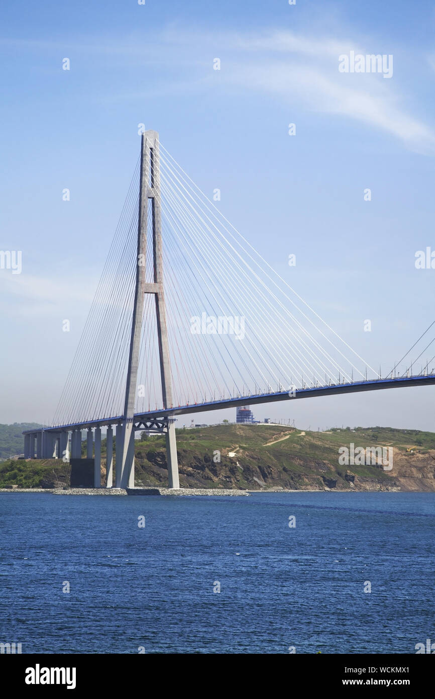 Russian bridge in vladivostok hi-res stock photography and images - Alamy