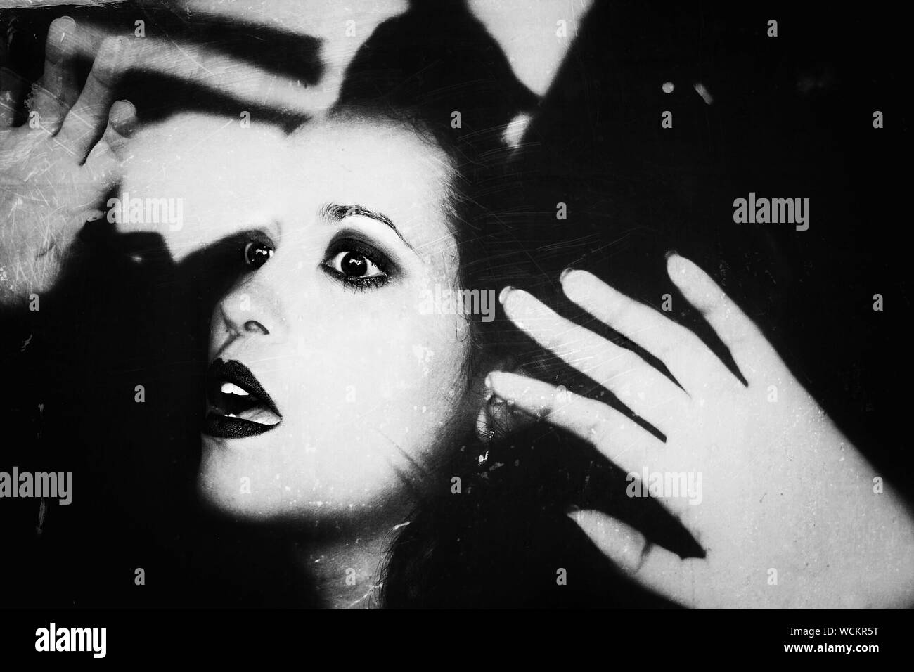 Behind glass window hi-res stock photography and images - Alamy