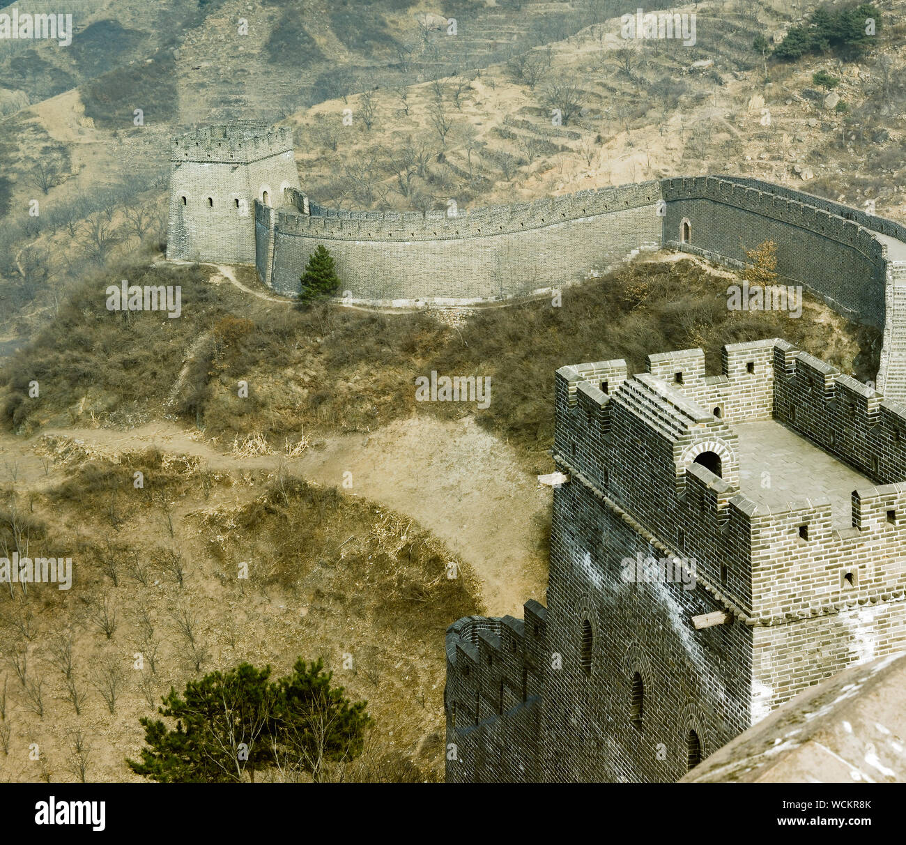 The Great Wall of China, Longest Man-Made Structure in the World Stock ...