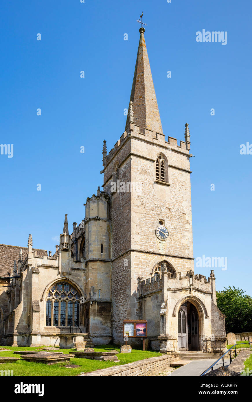 St Andrew's Church Chippenham Wiltshire England uk gb Europe Stock ...