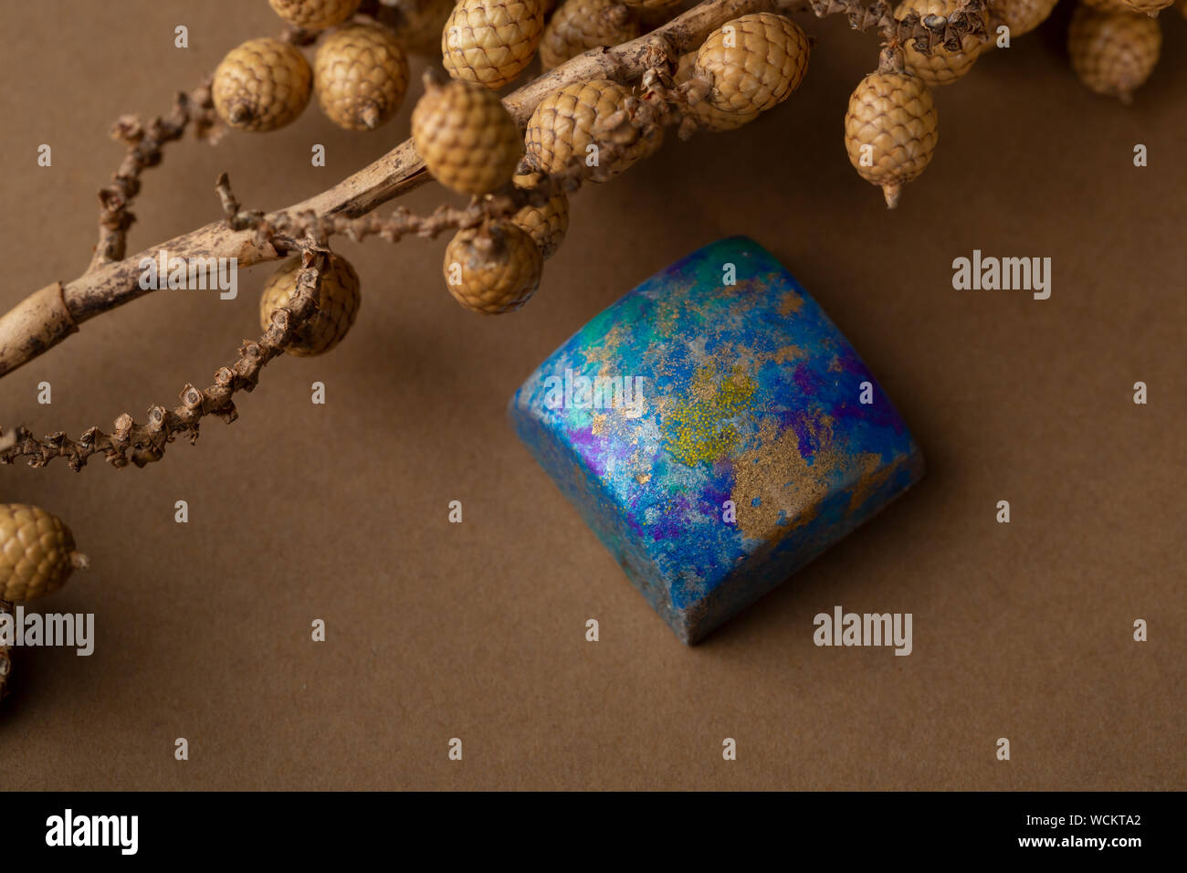 Modern Chocolate candy top view Stock Photo - Alamy