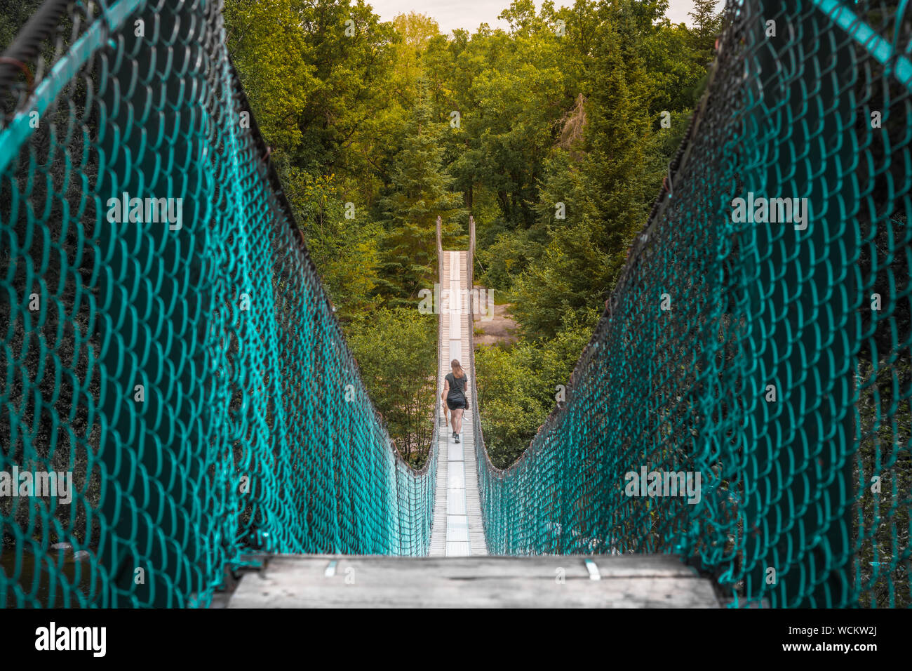 Pinawa bridge hi-res stock photography and images - Alamy