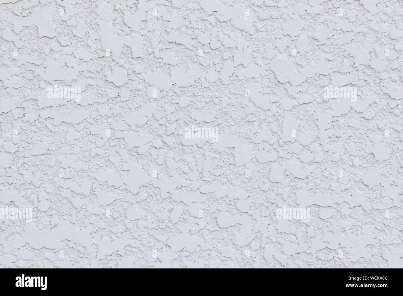 Texture of white cement gravel concrete wall background Stock Photo - Alamy