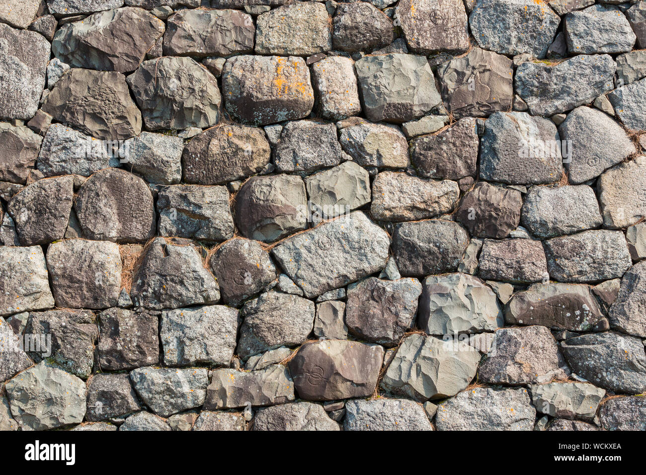 Stone wall texture patterns for background Stock Photo - Alamy