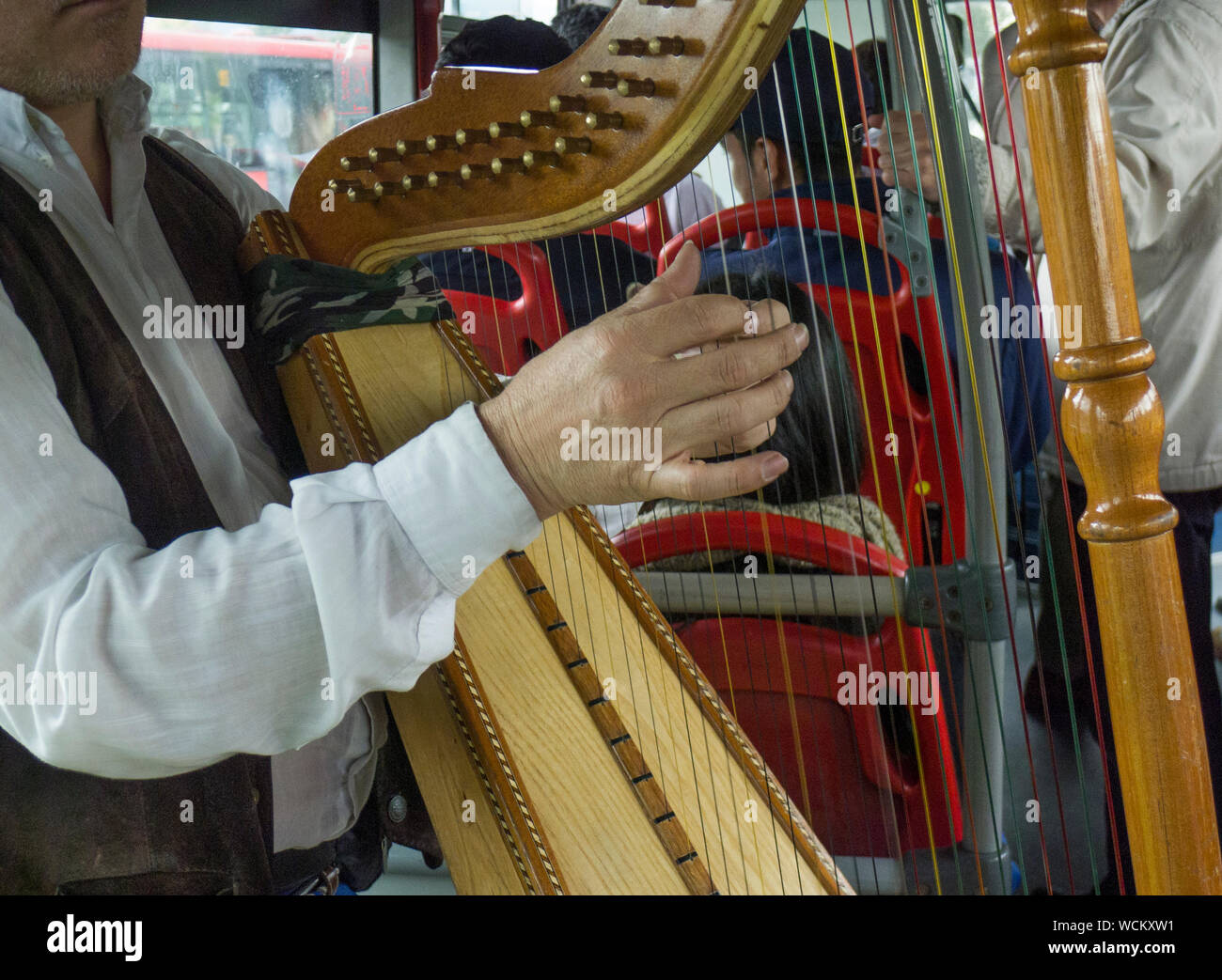 Finger harp hi-res stock photography and images - Alamy
