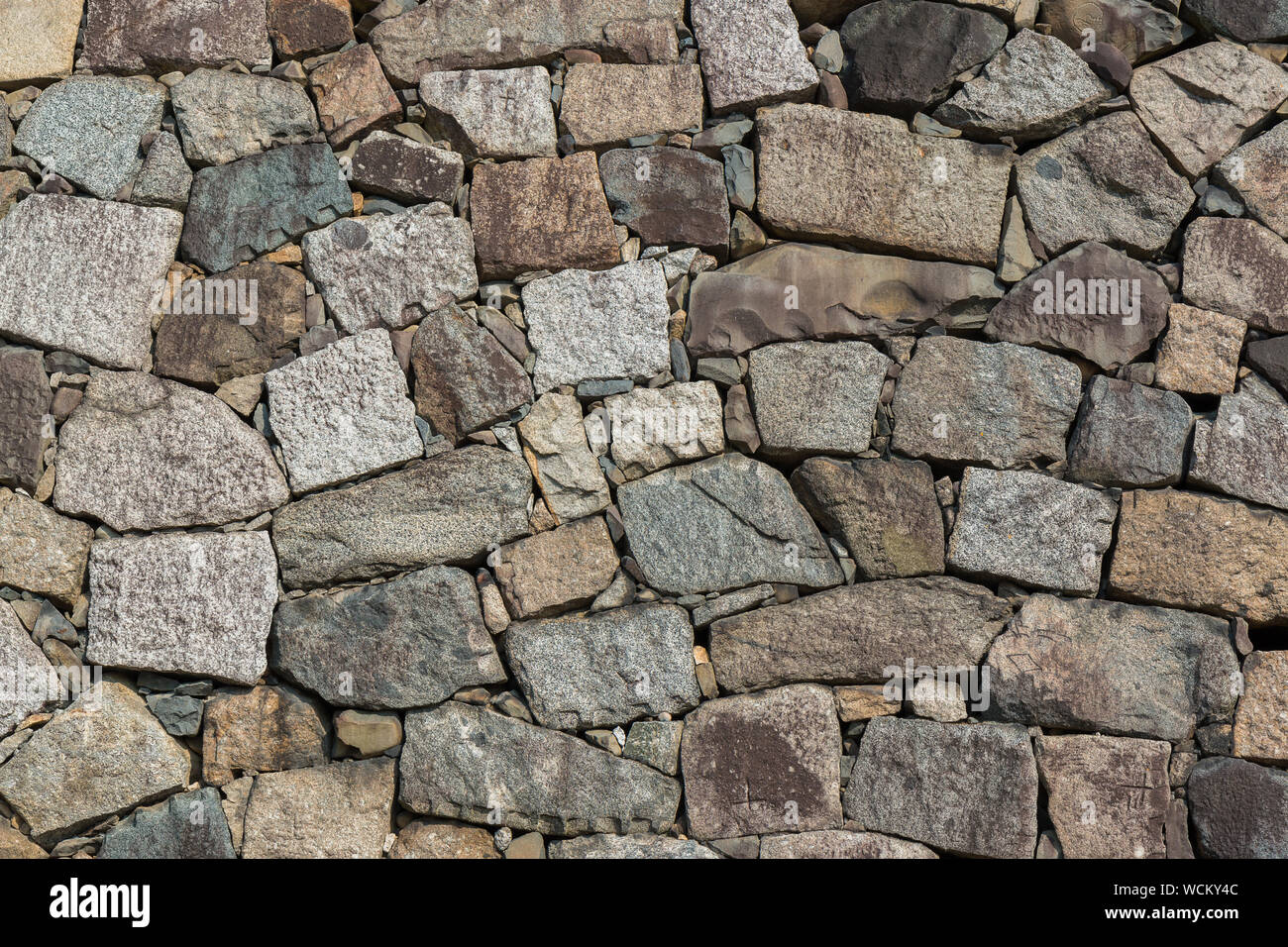 Stone wall texture patterns for background Stock Photo - Alamy