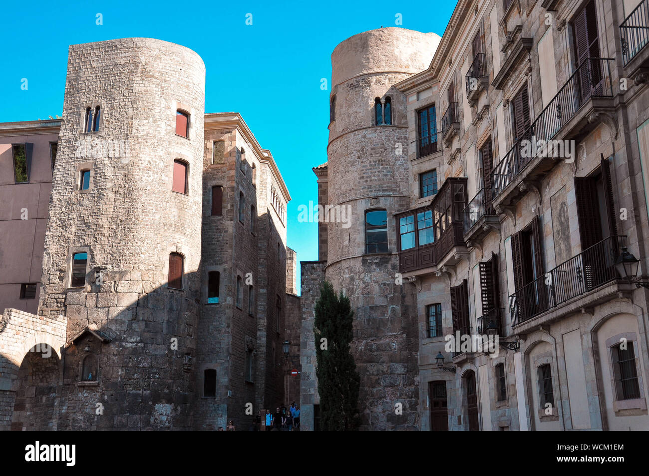 Old buildings in town hi-res stock photography and images - Alamy