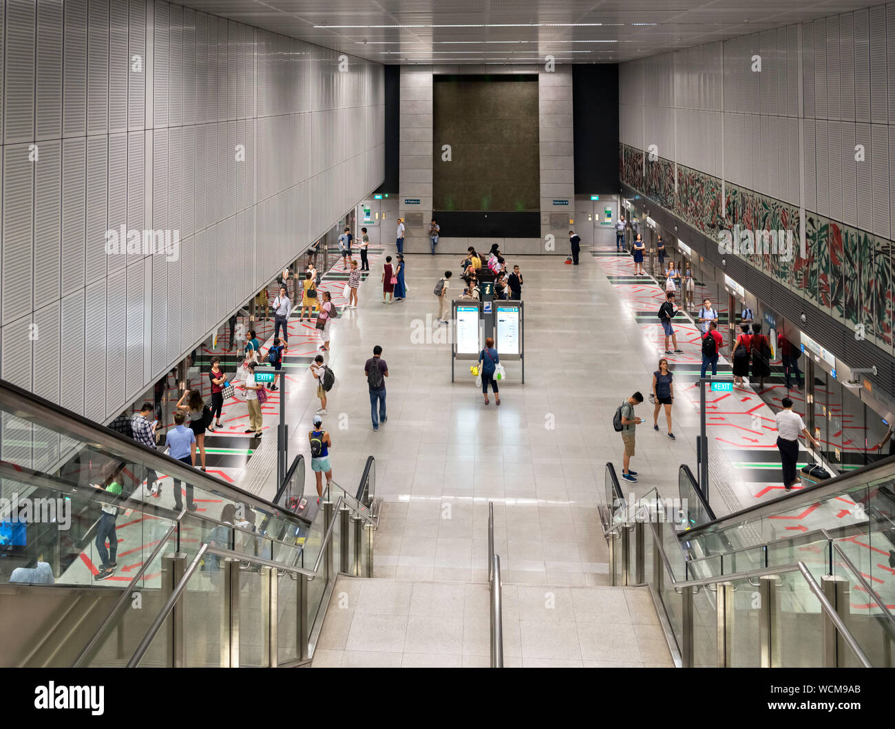 Metro station singapore hi-res stock photography and images - Alamy