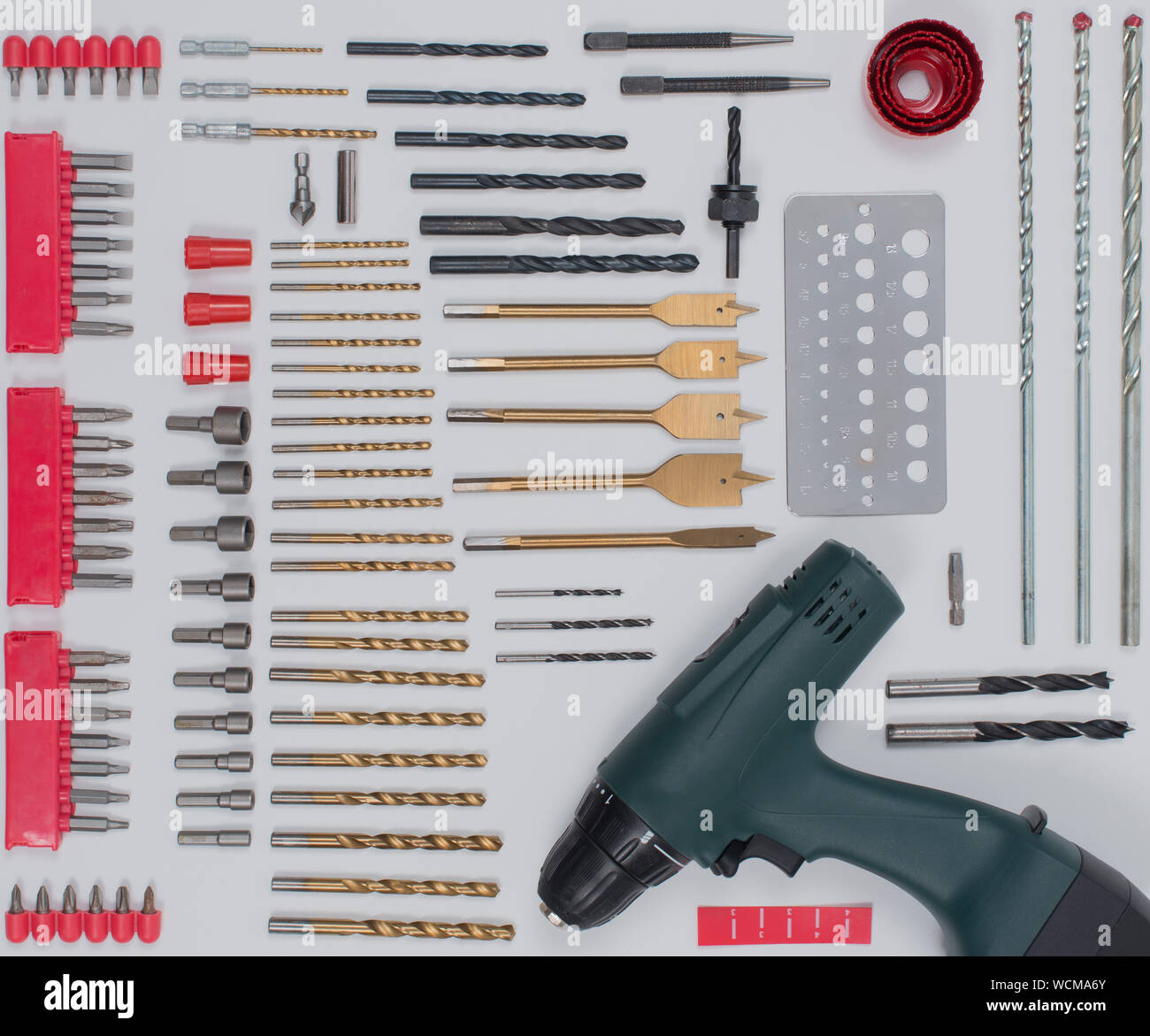 Power tools background hi-res stock photography and images - Alamy