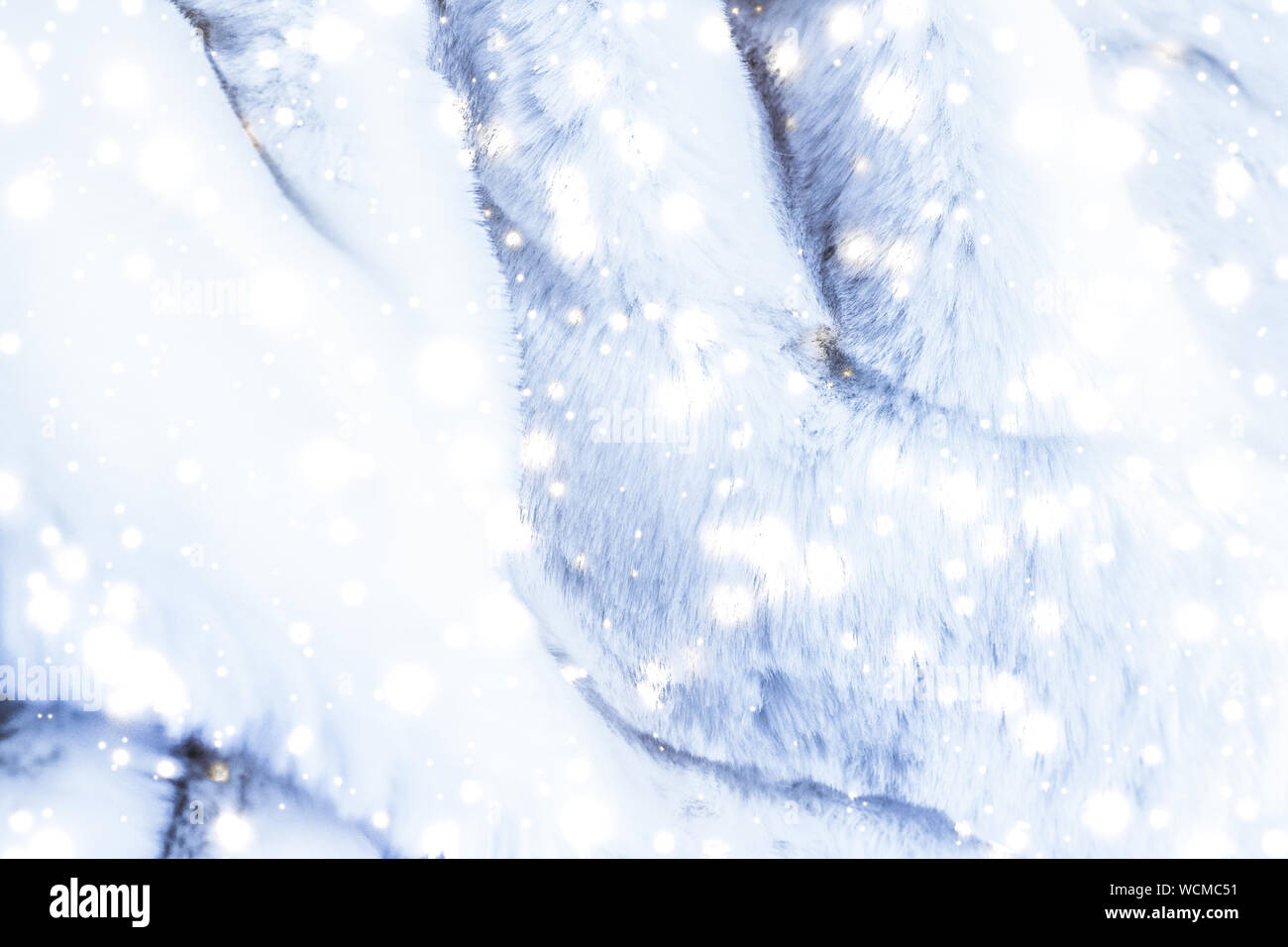 Christmas backdrop, warm winter clothing and fashion design concept ...