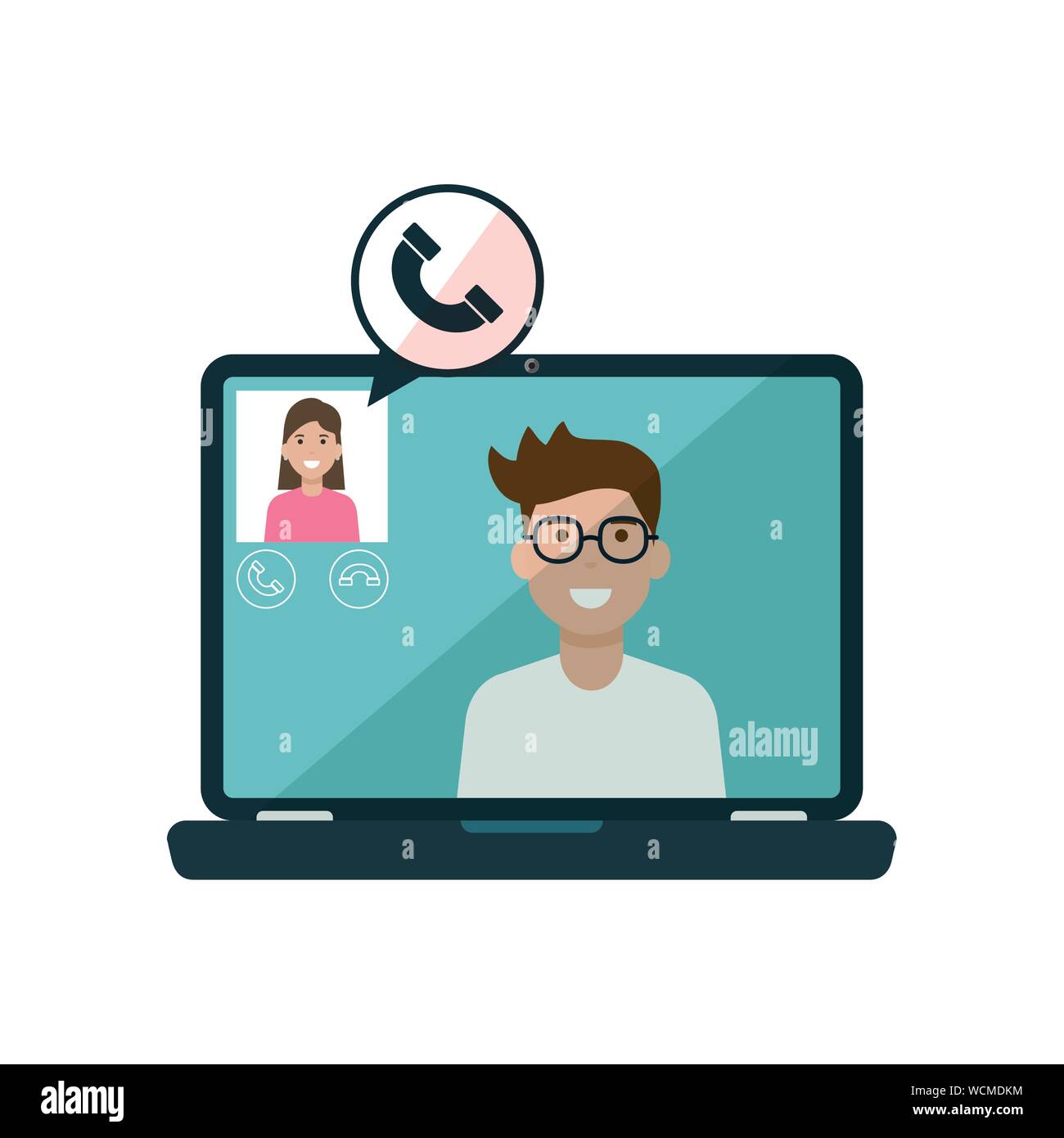 Isolated laptop vector design Stock Vector Image & Art - Alamy