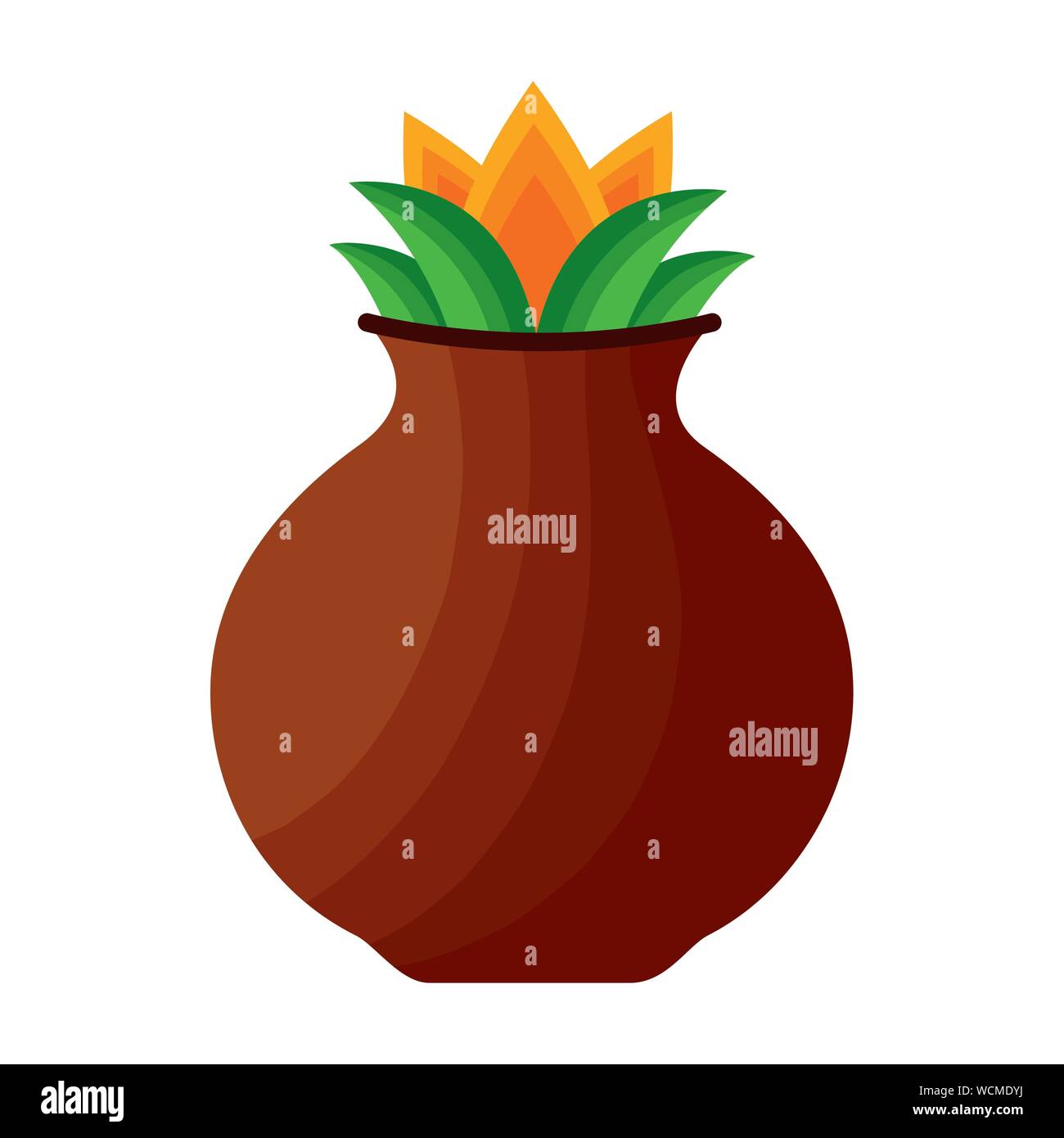 Clay pot tradition Stock Vector Images - Alamy