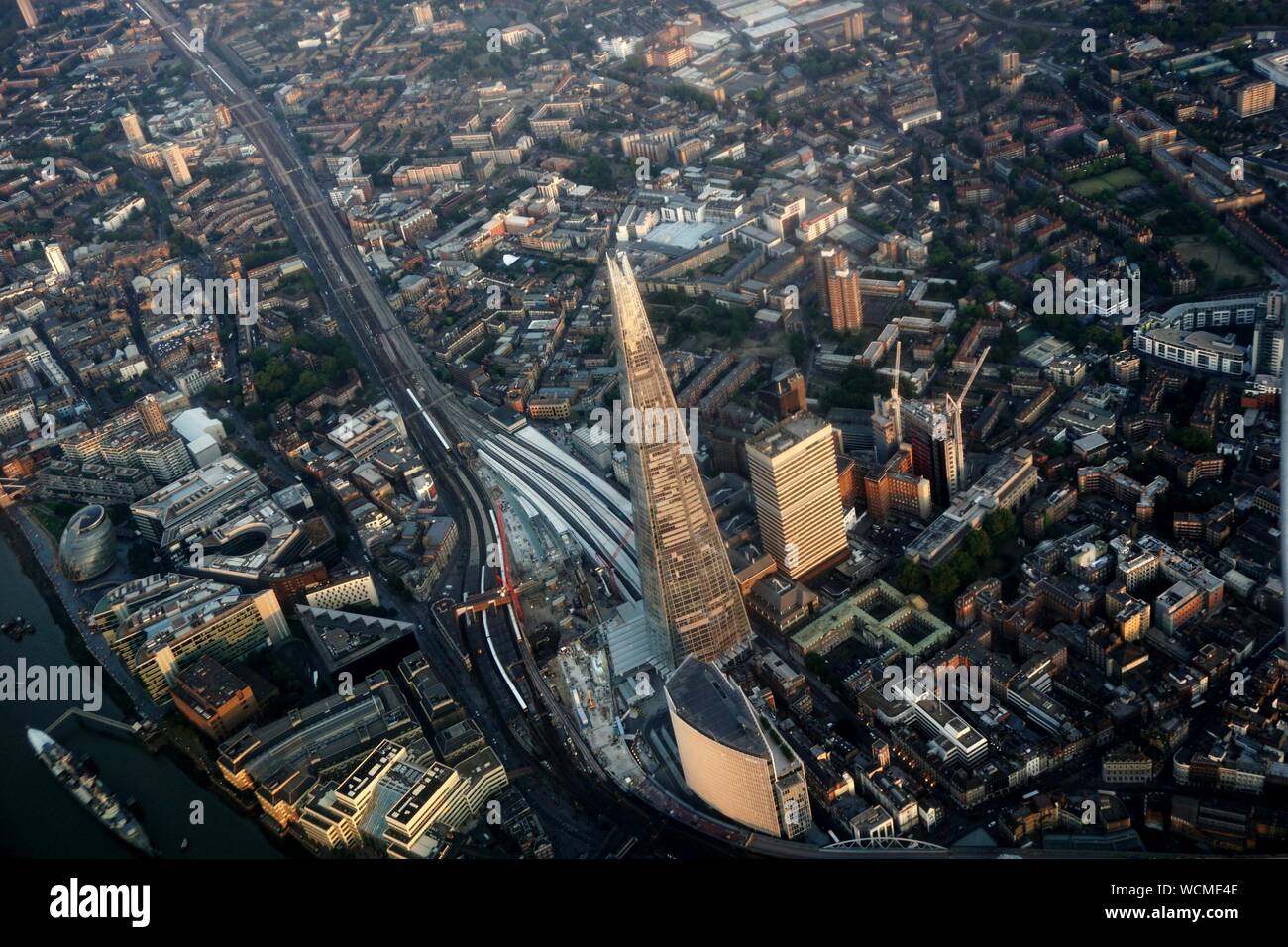 Aerial view shard hi-res stock photography and images - Alamy