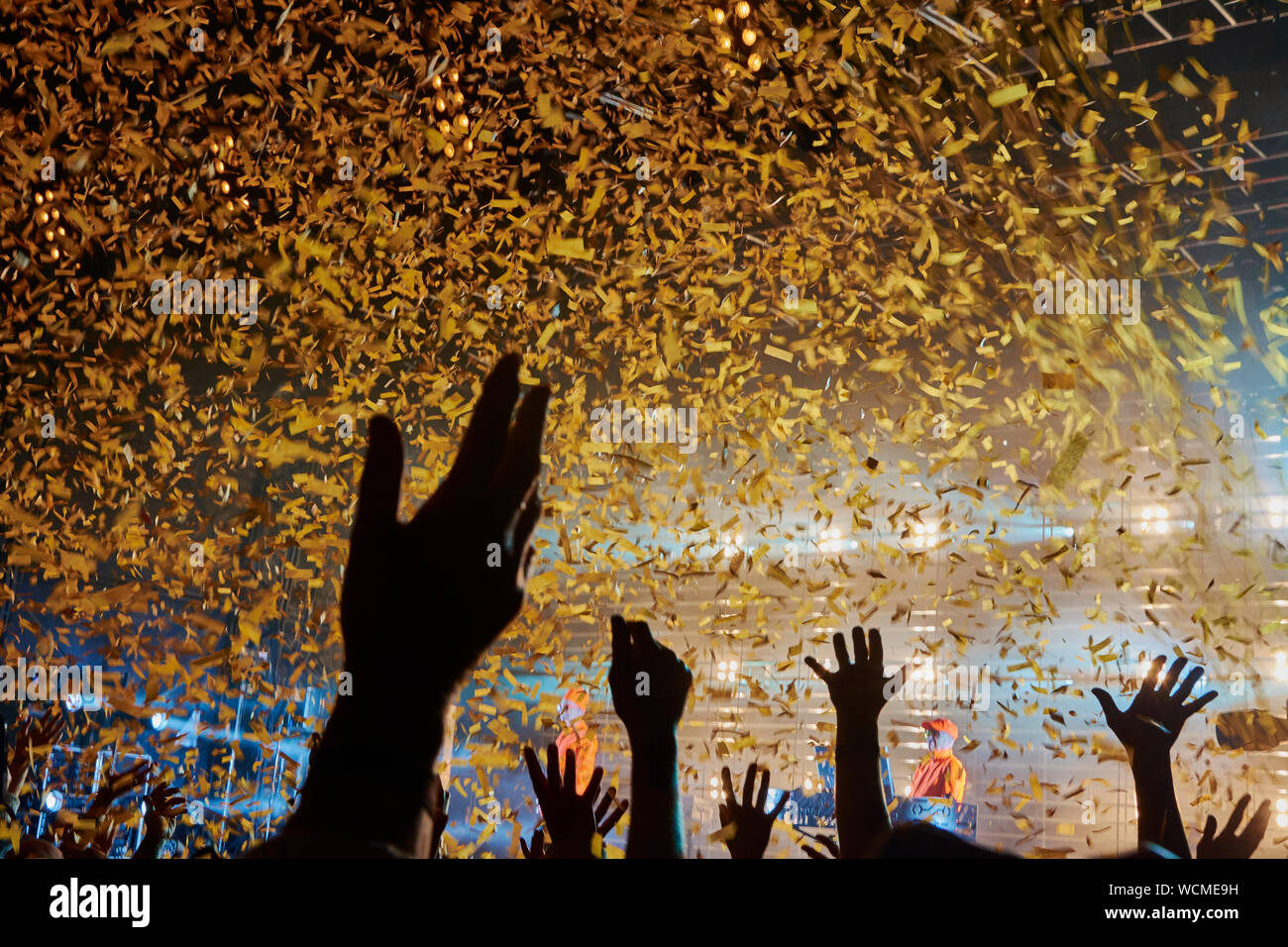 Confetti Festival High Resolution Stock Photography and Images - Alamy