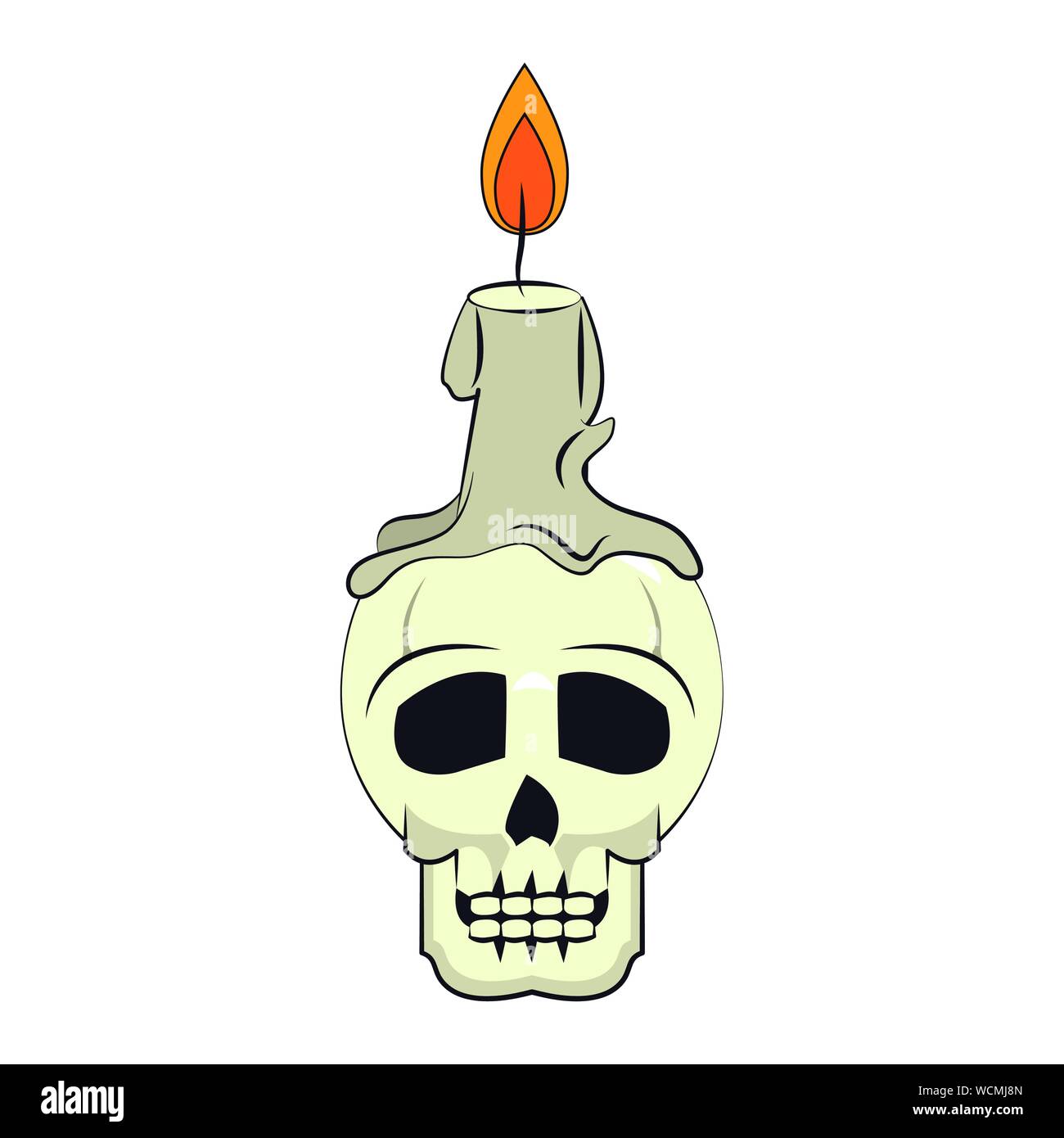 skull dead human anatomy cartoon Stock Vector Image & Art - Alamy