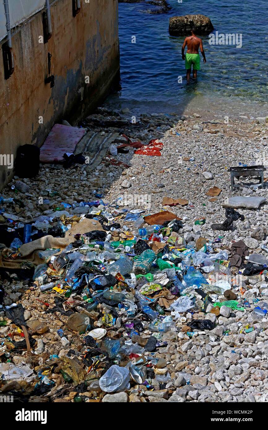 Beirut garbage hi-res stock photography and images - Alamy