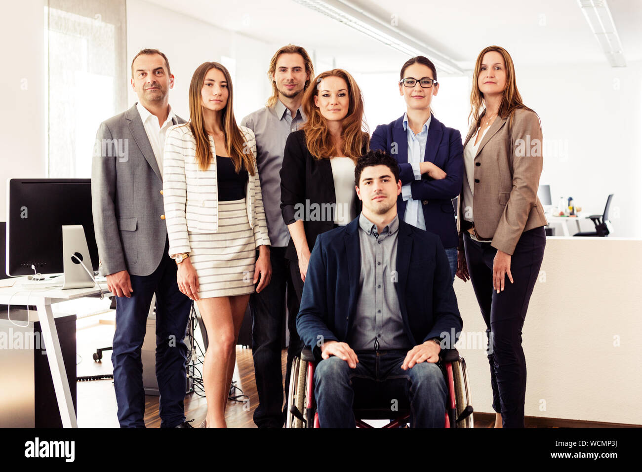 Professional group portrait hi-res stock photography and images - Alamy